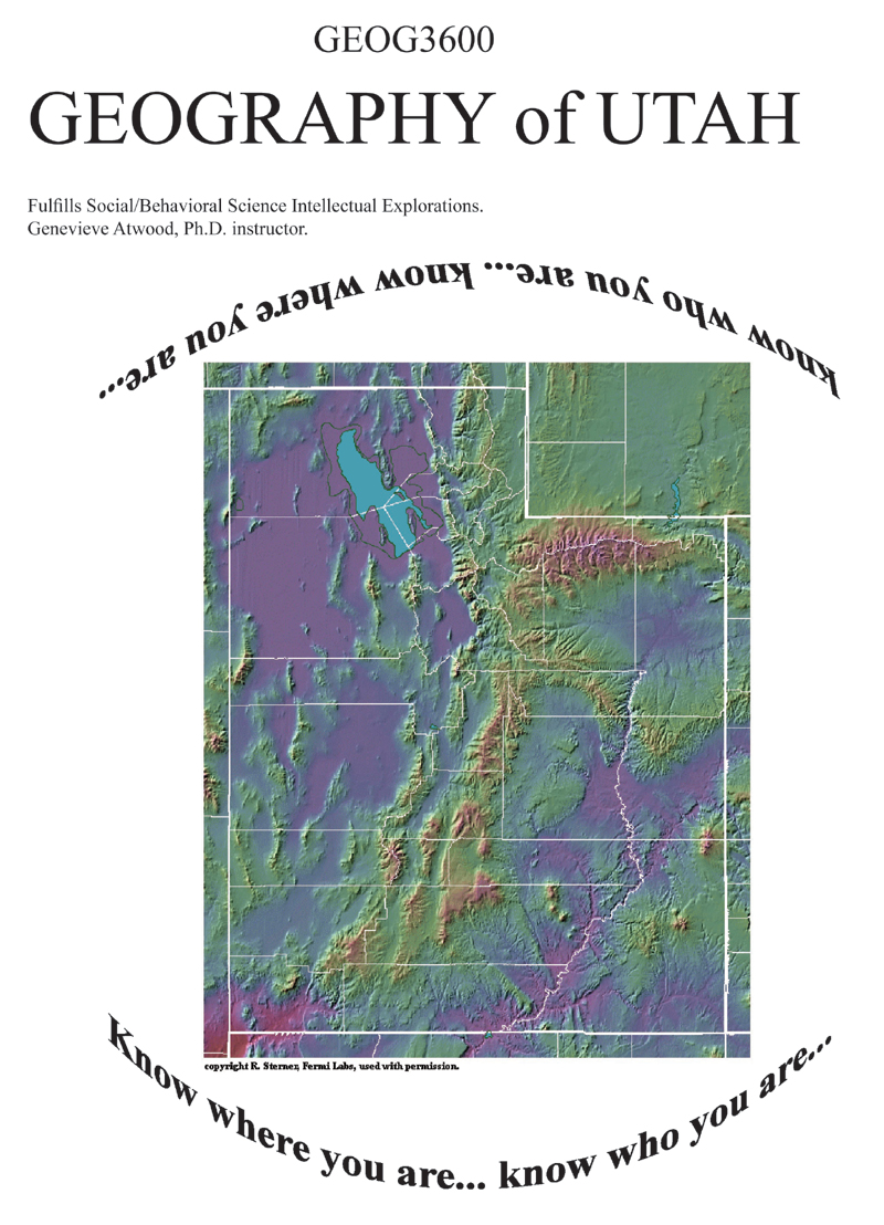 INTRODUCTION to PART TWO of GEOGRAPHY of UTAH