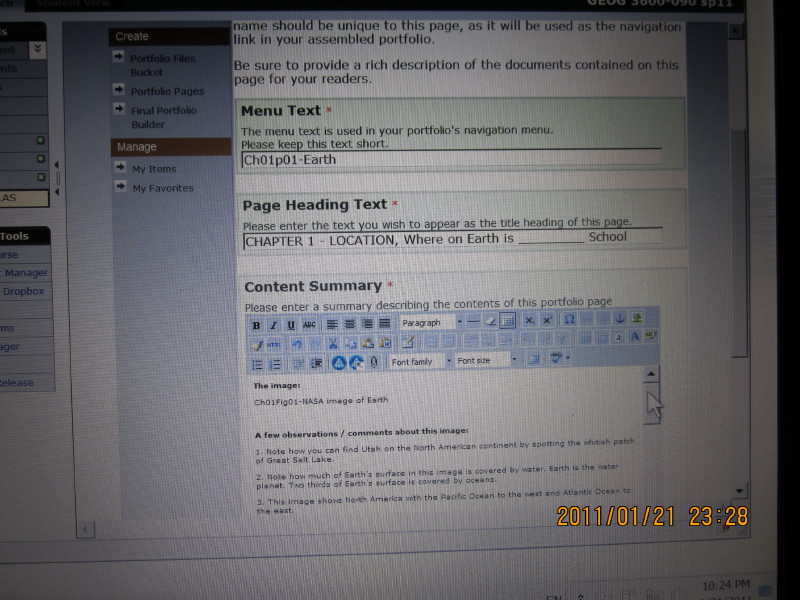 INSTRUCTIONS on how to create and post Atlas pages – including step by ...